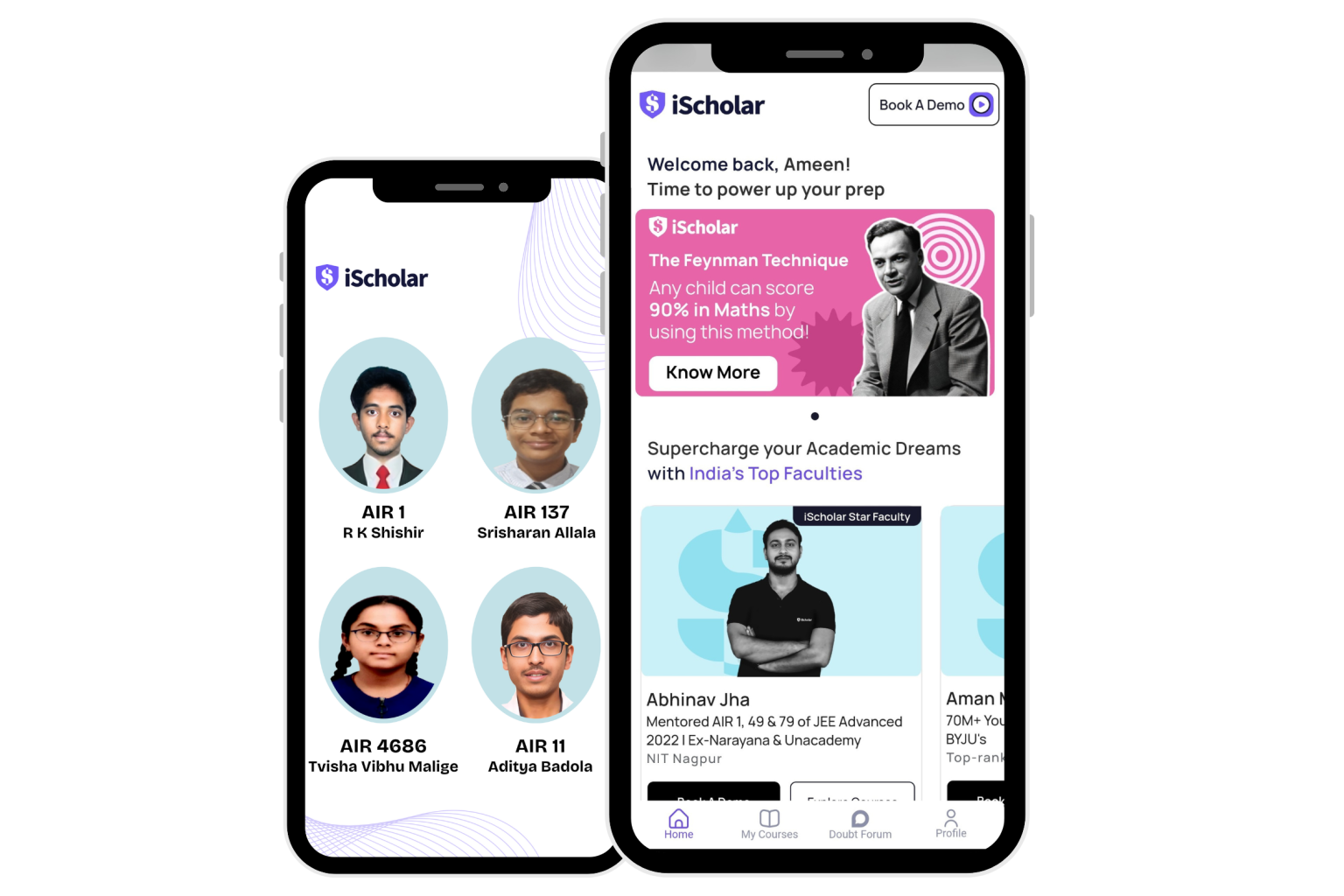 JEE, NEET, Maths Unleased & Foundation Courses Online & Offline - iScholar